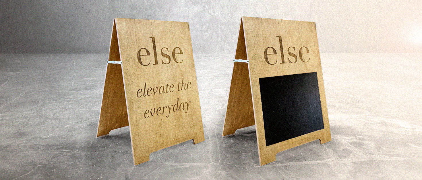 A-Frame Signs For Presenting A Warm Welcome To Your Home - Market Share ...